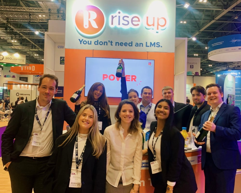 Rise Up l About us l Learn More l LMS LXP Platform