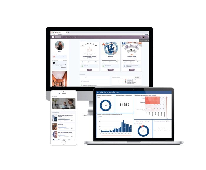 L'expérience de formation augmentée, dédiée au Blended Learning